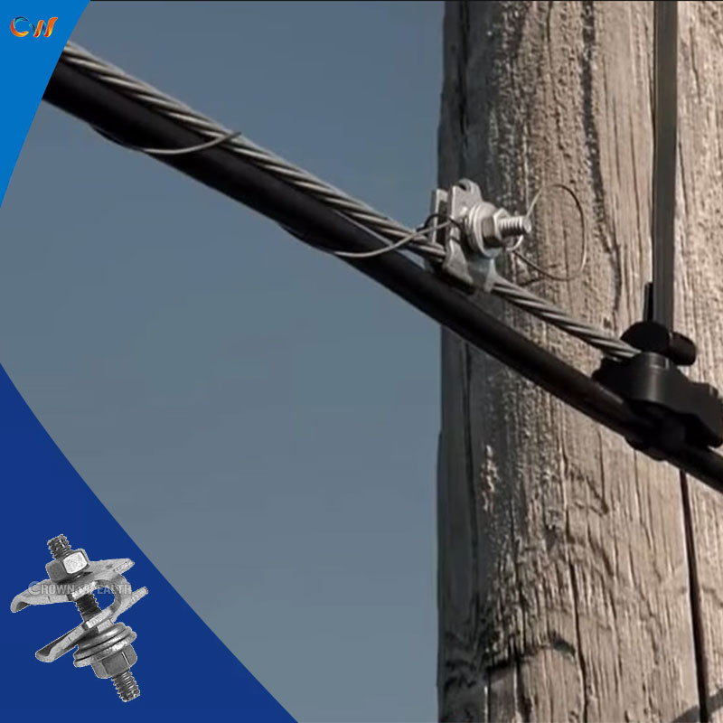 Lashing Wire Clamp - Fiber Cable Clamp Manufacturer - Crown Wealth
