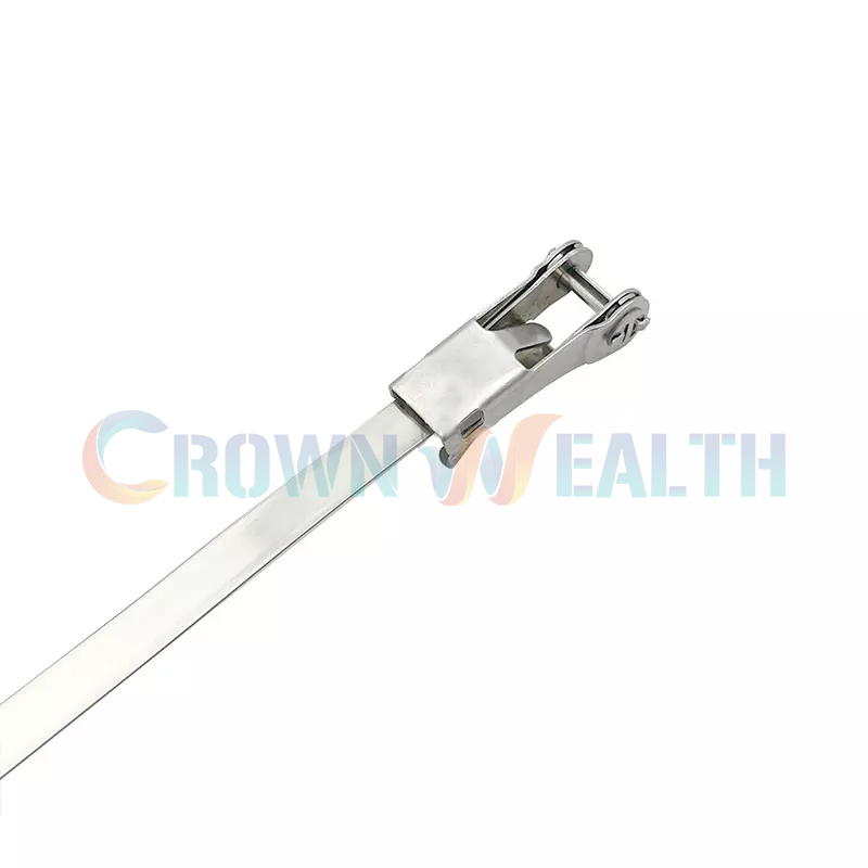 CW-SSBP: Stainless Steel Band-Pole Type | Fiber Cable Clamp ...