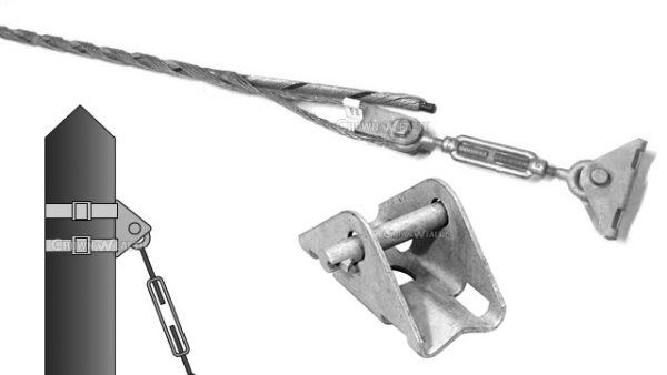 CW-AFB: Anchor Fixing Bracket - Fiber Cable Clamp Manufacturer - Crown ...