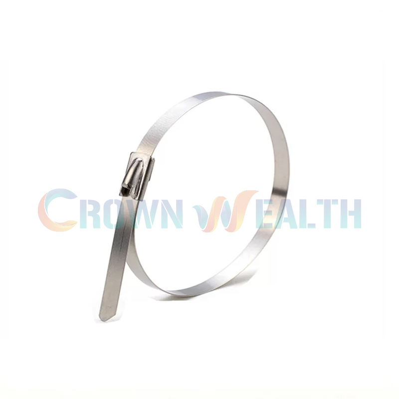 CW-SL: Ball Lock Type Stainless Steel Cable Tie - Fiber Cable Clamp ...