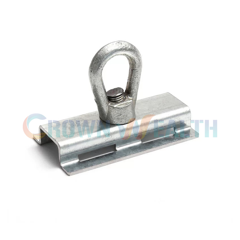 CW-ENB: Banding Bracket With Eye Nut For Two Straps - Fiber Cable Clamp ...