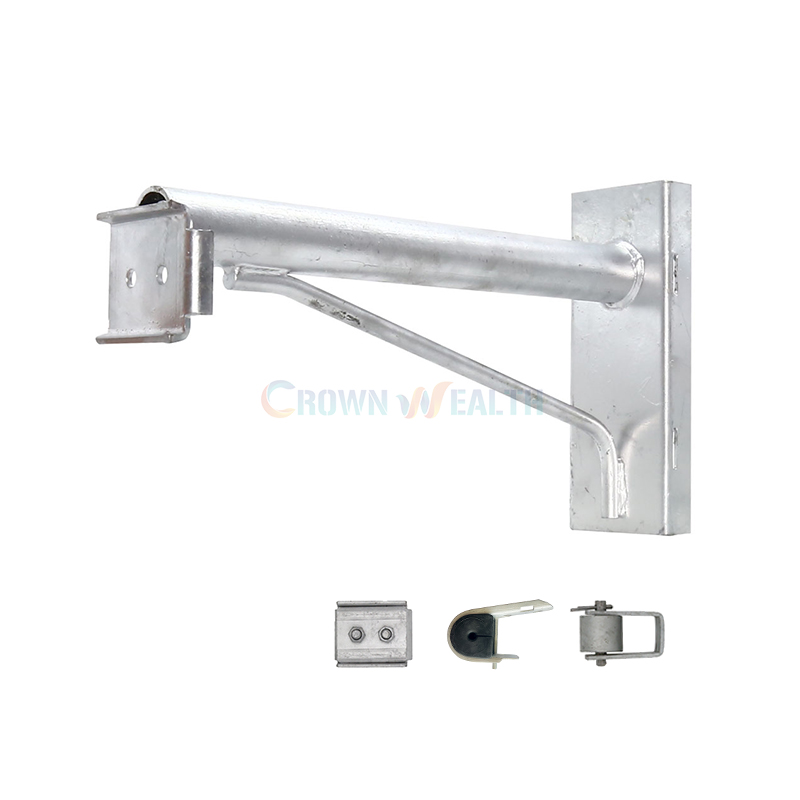 CW-EA: Pole Extension Arm - Fiber Cable Clamp Manufacturer - Crown Wealth