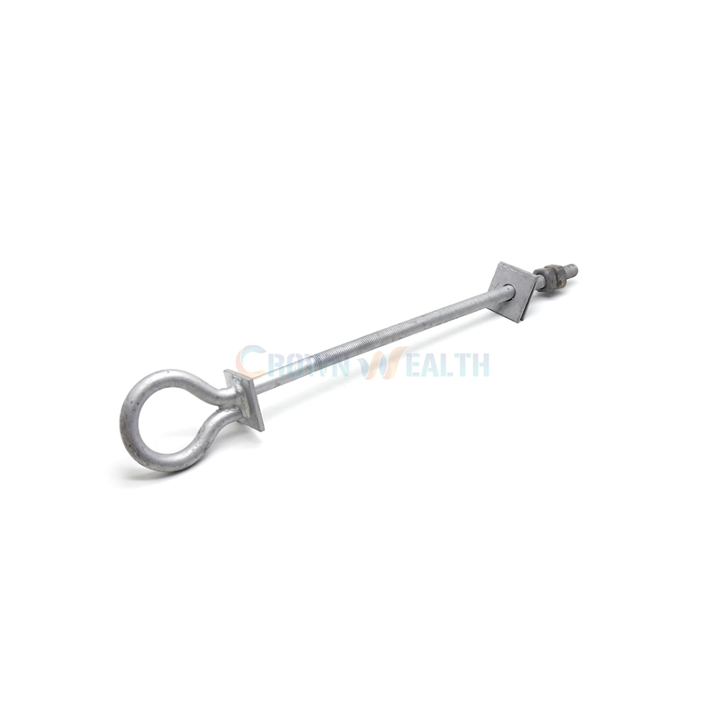 CW-PHB: Oval Eye Bolt - Fiber Cable Clamp Manufacturer - Crown Wealth