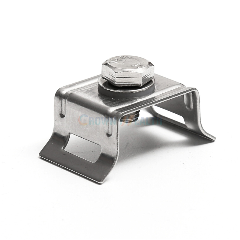 CWB-3/4: Flared/Straight Leg Single Strap Bracket - Fiber Cable Clamp ...