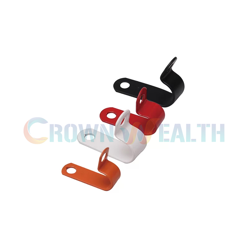 CWC-CMR: Powder Coated Fire Proof R Copper Cable Clips | Fiber Cable Clamp Manufacturer - Crown ...