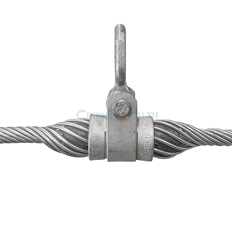 CW-SSCA: Singlelayers Preformed Suspension Clamp For ADSS Cable - Fiber ...