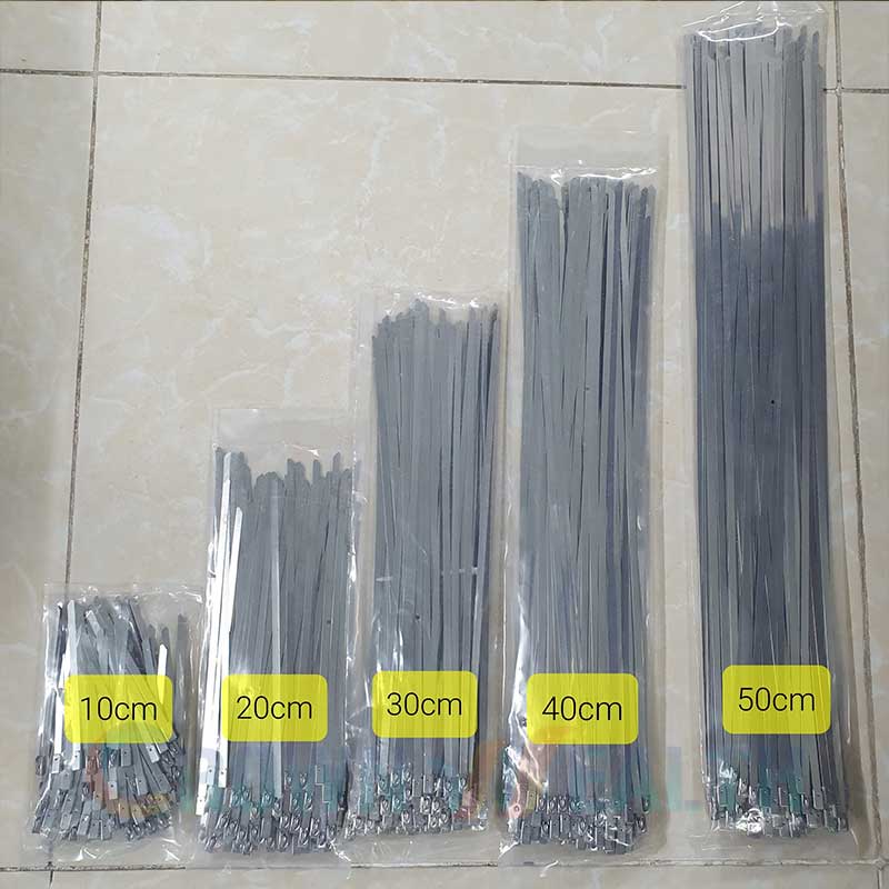 CW-SL: Ball Lock Type Stainless Steel Cable Tie - Fiber Cable Clamp ...